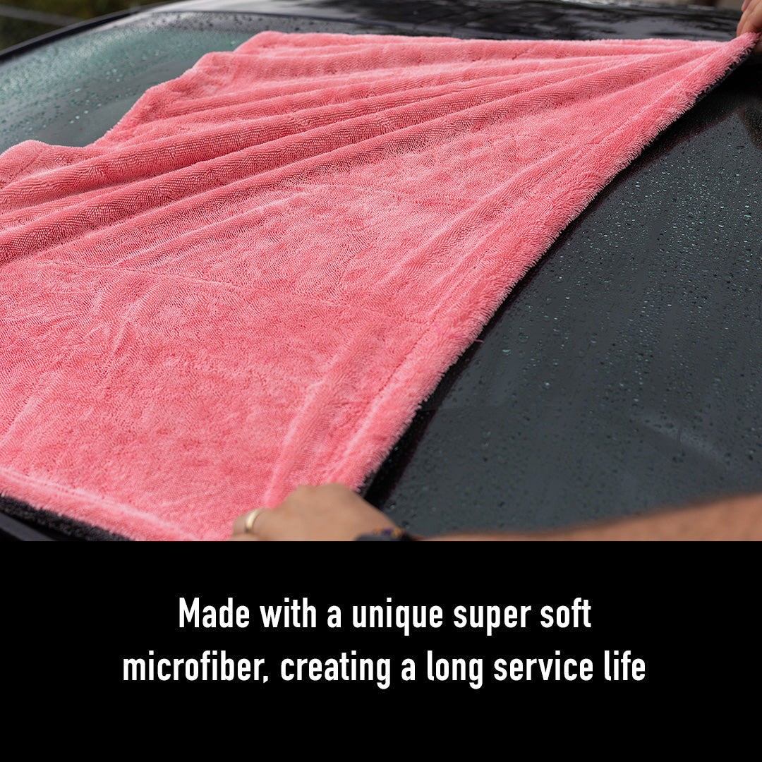 Microfiber Drying Towels | 1200GSM Duo Twisted Loop Microfiber Drying ...