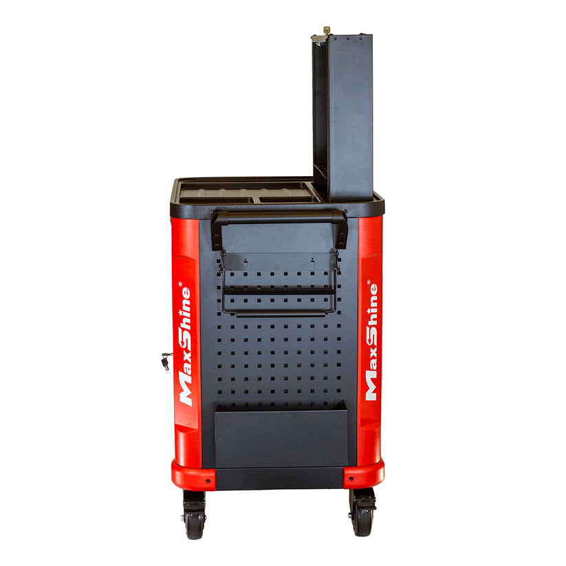 Complete Auto Detailing Cart with Power Strip | MaxShine – MaxshineUSA