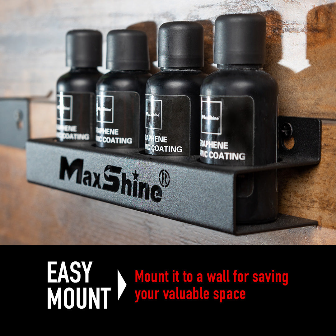 Spray Bottle Holder | Ceramic Coating Holder - 4 Bottles, 50ml to 100m ...