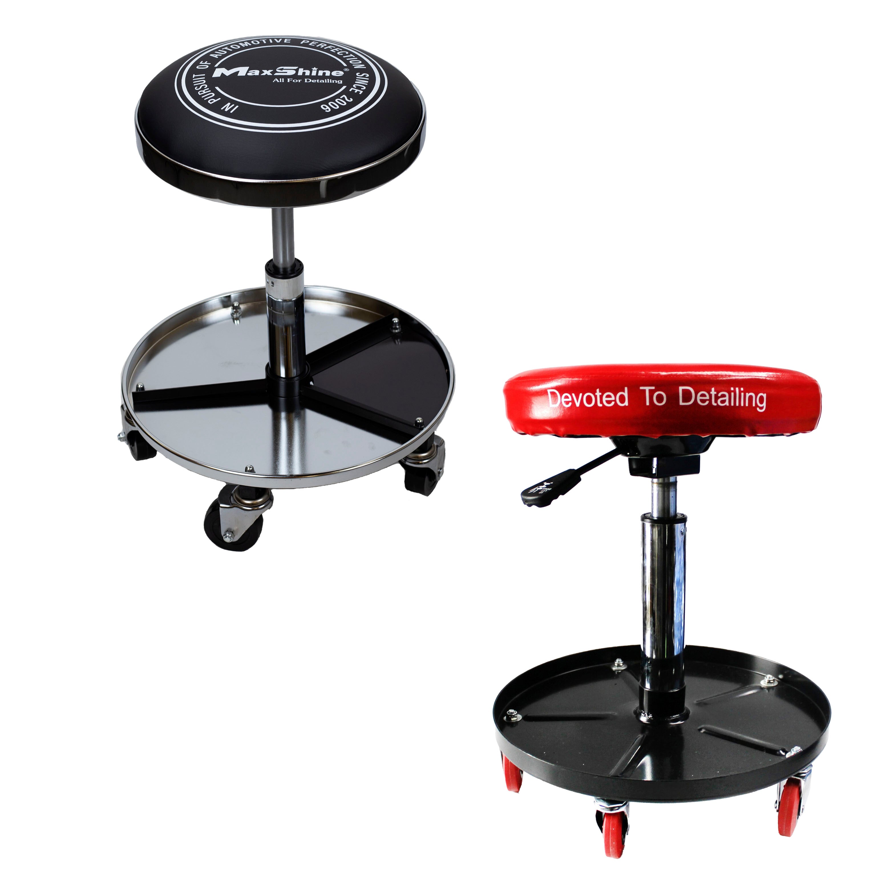 Detailing Stool with Convenient Tool Tray – MaxshineUSA
