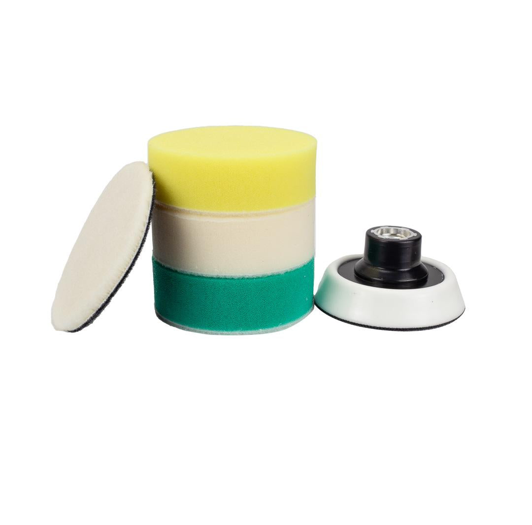 Buffing Pads for Cars | Rotary Polishing Kit - 1in, 2in, 3in – MaxshineUSA