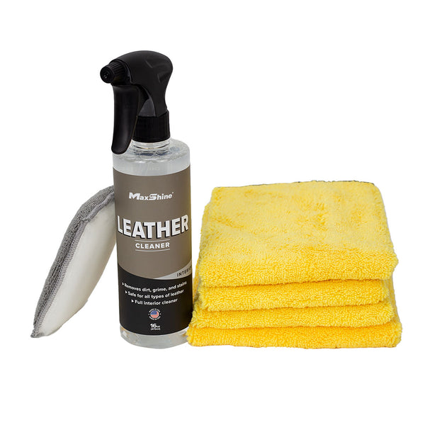 Leather Care Kits - Cleaning & Ceramic Coating – MaxshineUSA