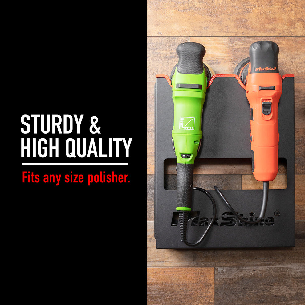 Polisher Wall Holders | Compact, Noted For Mobile Detail Van – MaxshineUSA