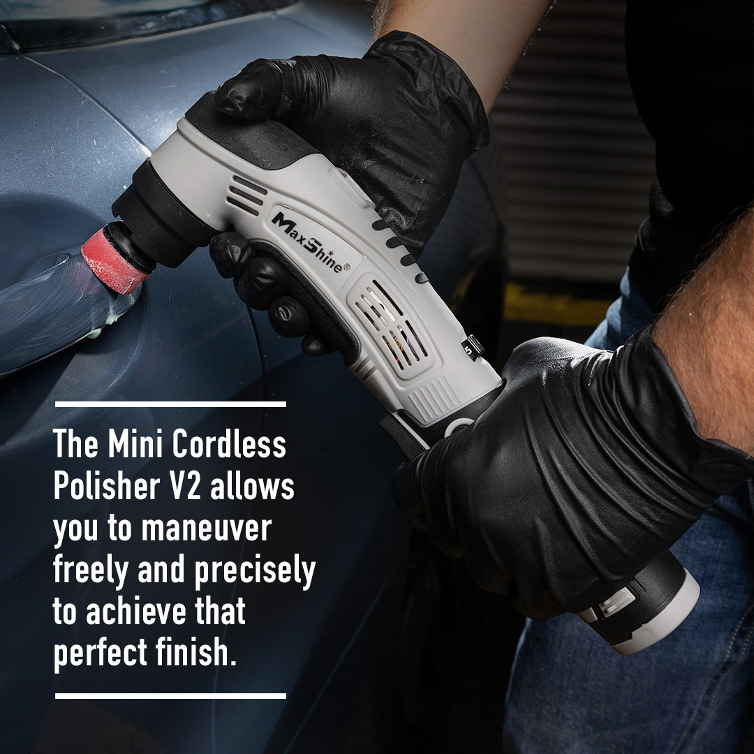 Cordless Dual Action Polisher | M0312 V2 - Cordless Hybrid Rotary & DA ...
