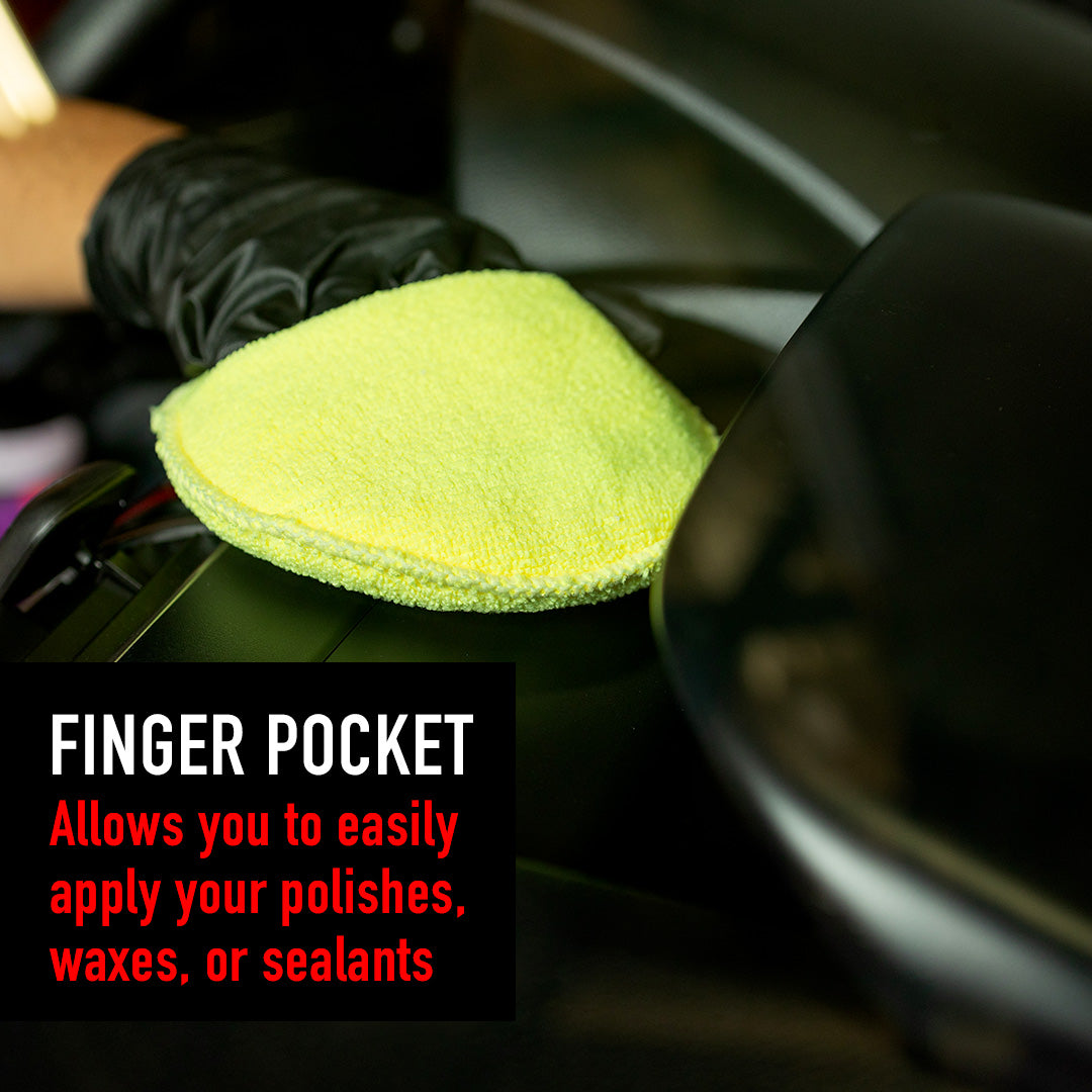 Pocket Grip Interior and Exterior Car Detailing Applicator – MaxshineUSA
